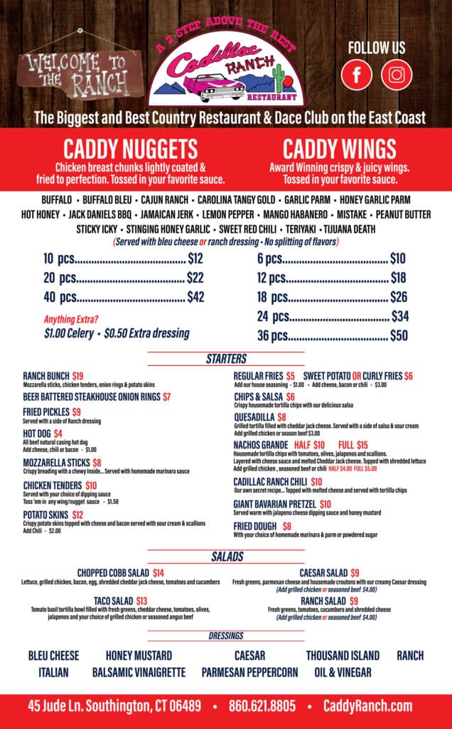 Food - Cadillac Ranch Restaurant