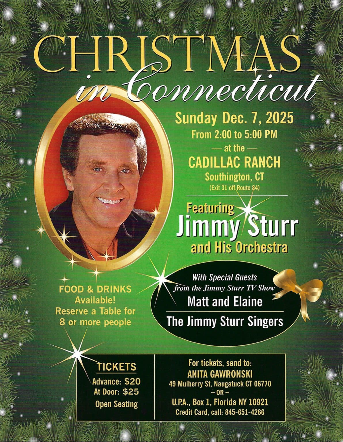 Christmas in Connecticut - Jimmy Sturr and His Orchestra 2025 ...